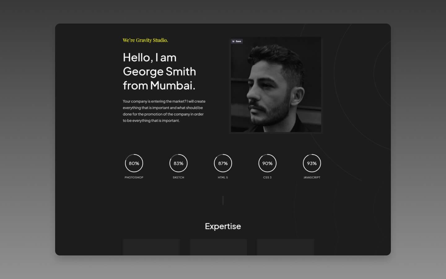 BeFlow - Portfolio HTML5 Responsive Website Template