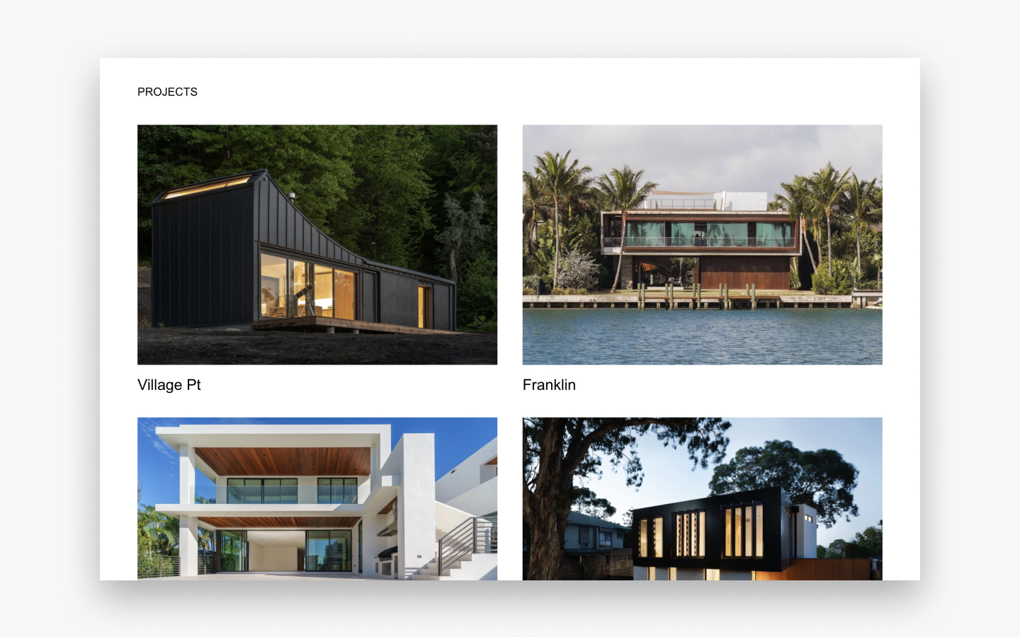 Simple Architectural Presentation Boards