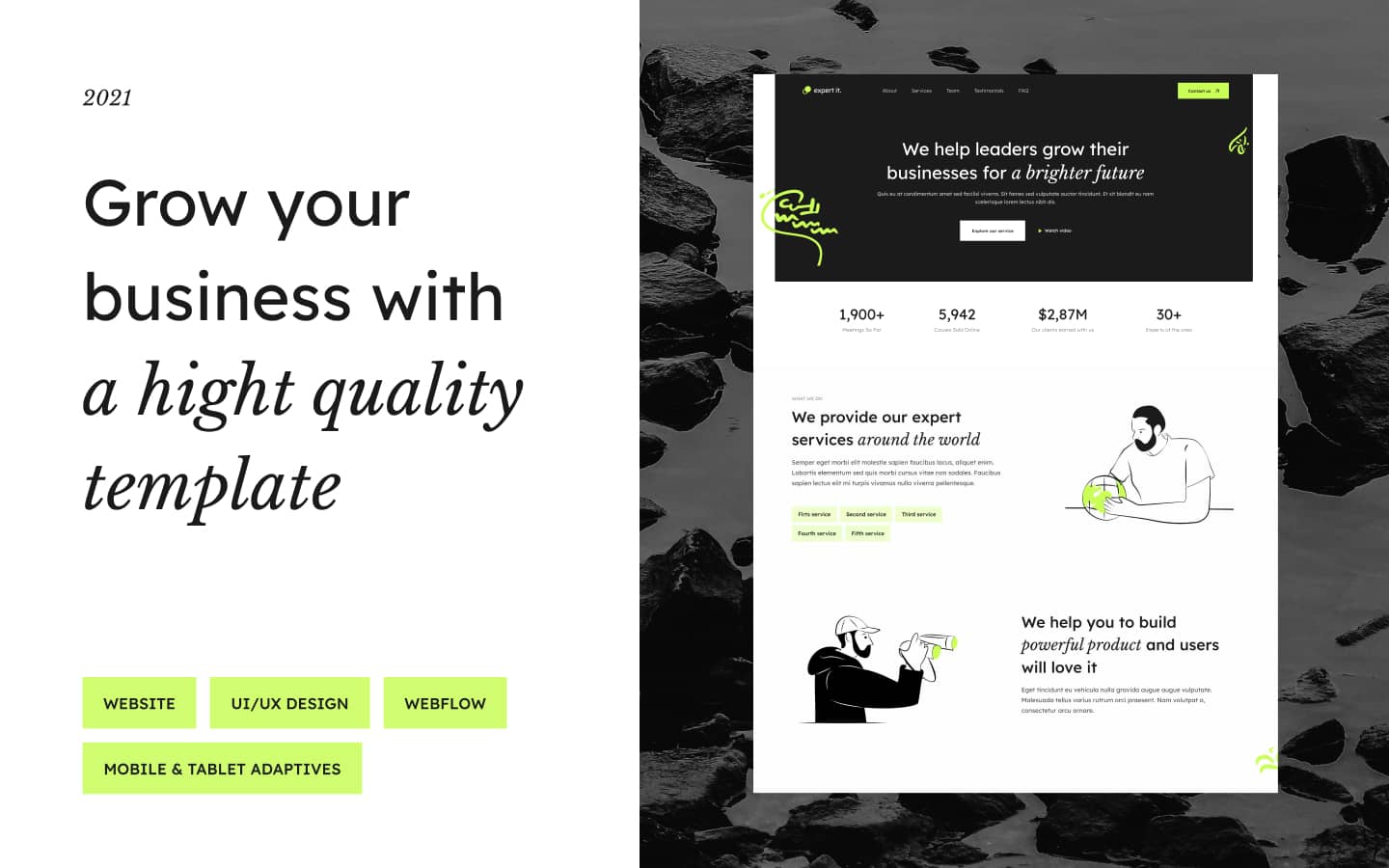 Expert It - Agency HTML5 Responsive Website Template