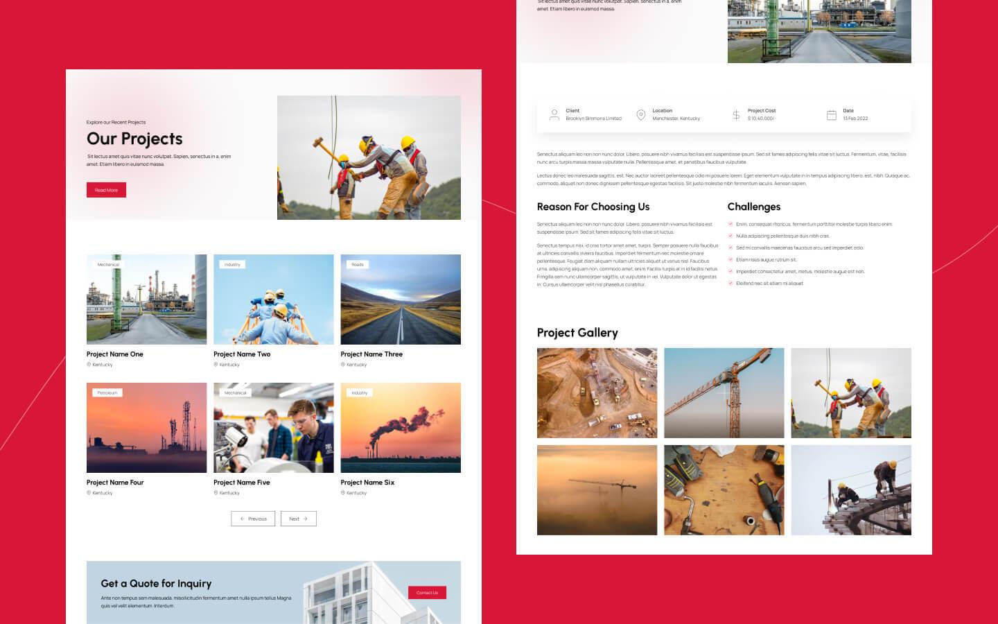 We-Build - Construction HTML5 Responsive Website Template