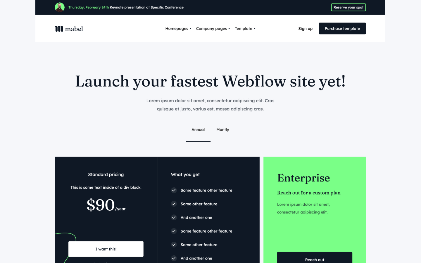 Mabel - Technology HTML5 Responsive Website Template