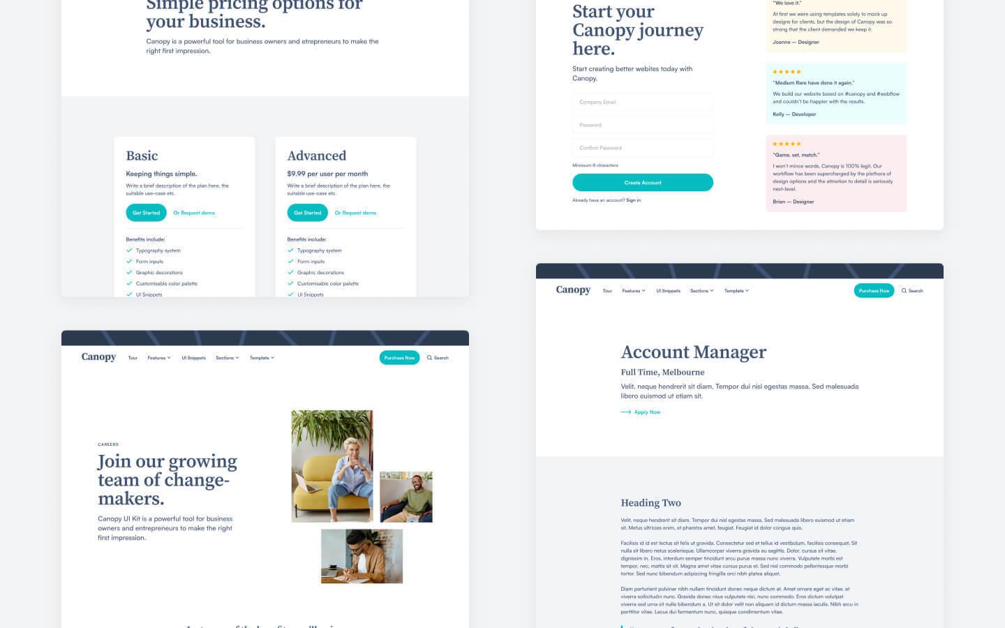 Canopy - Business HTML5 Responsive Website Template