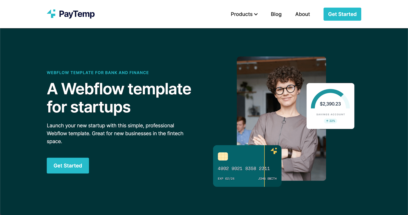 Paytemp - Bank HTML5 Responsive Website Template