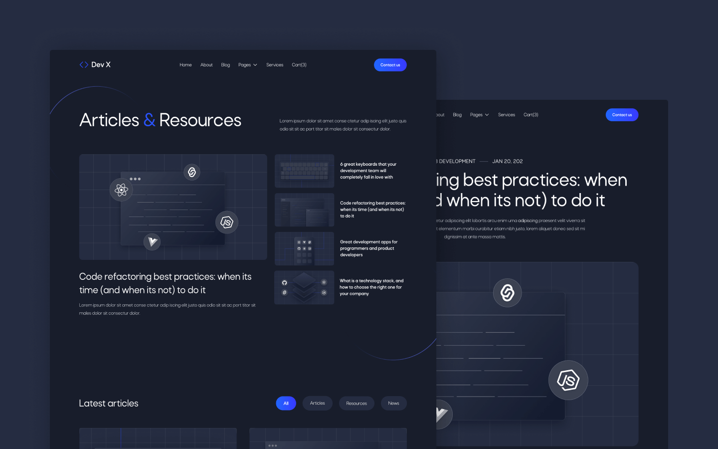 Dev X - Agency HTML5 Responsive Website Template