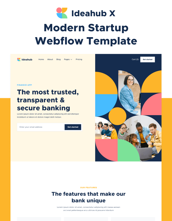 Ideahub X - Startup HTML5 Responsive Website Template