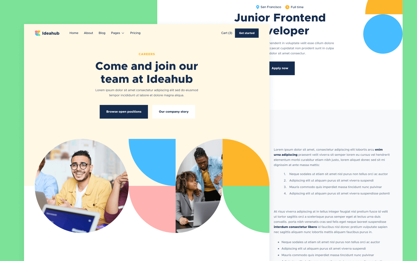 Ideahub X - Startup HTML5 Responsive Website Template