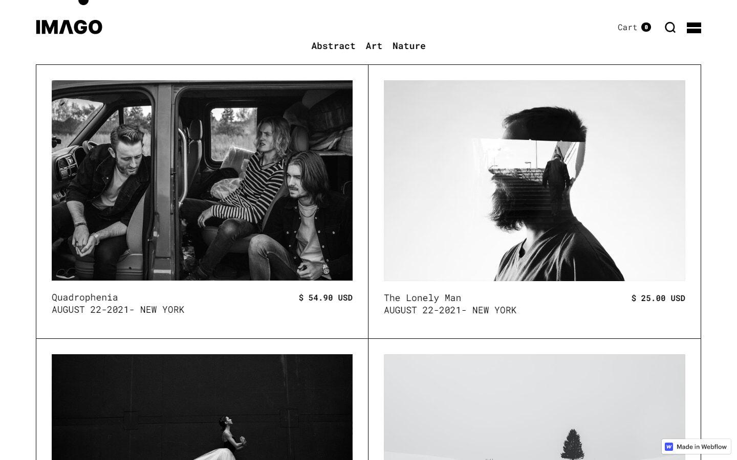 Imago - Photography HTML5 Responsive Website Template