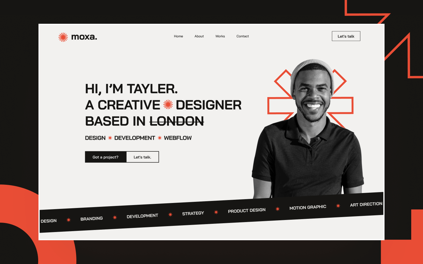 Moxa Portfolio HTML5 Responsive Website Template