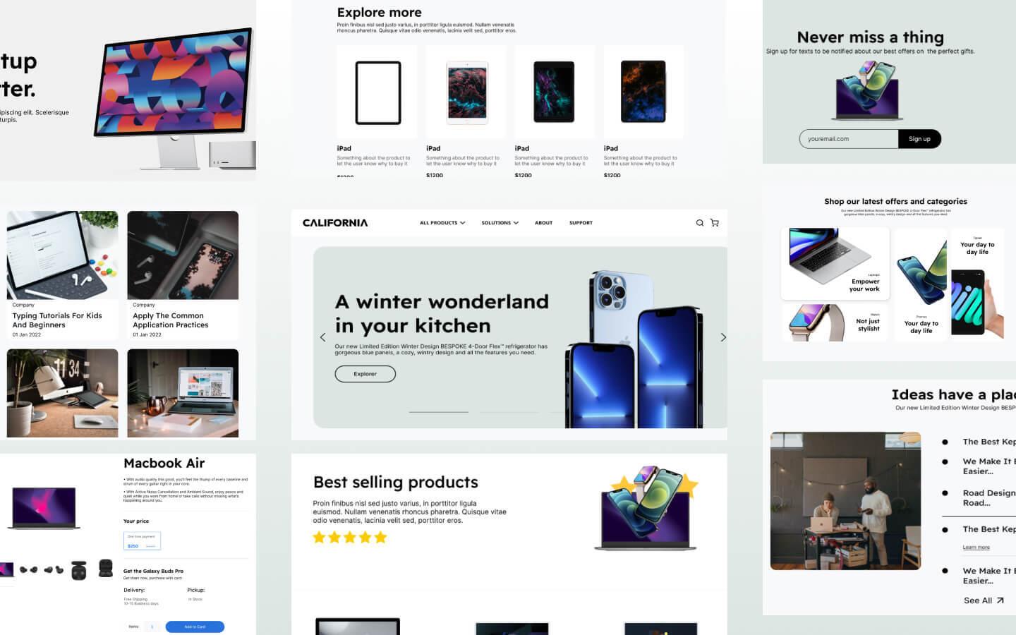 California - Retail HTML5 Responsive Website Template