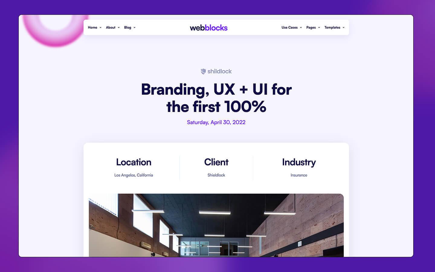 WebBlocks - Creative HTML5 Responsive Website Template