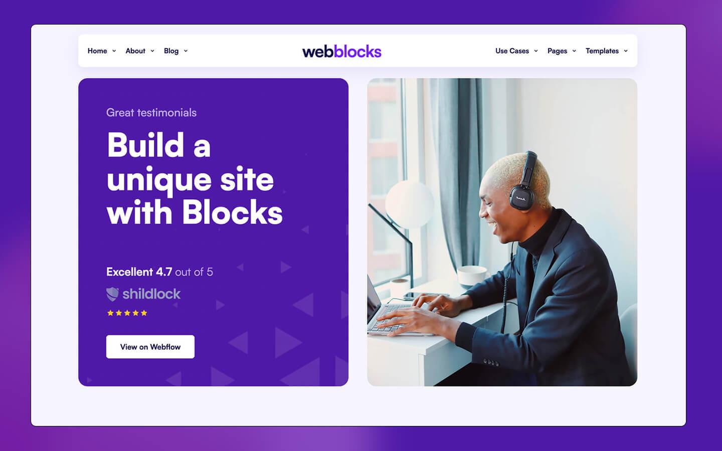 WebBlocks - Creative HTML5 Responsive Website Template