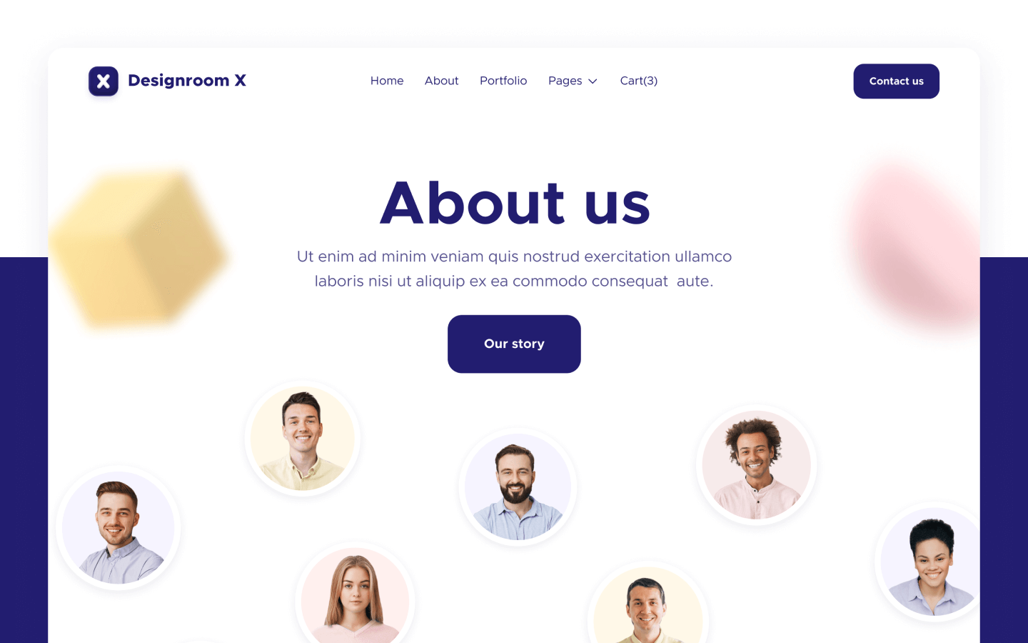 Designroom X - Agency HTML5 Responsive Website Template
