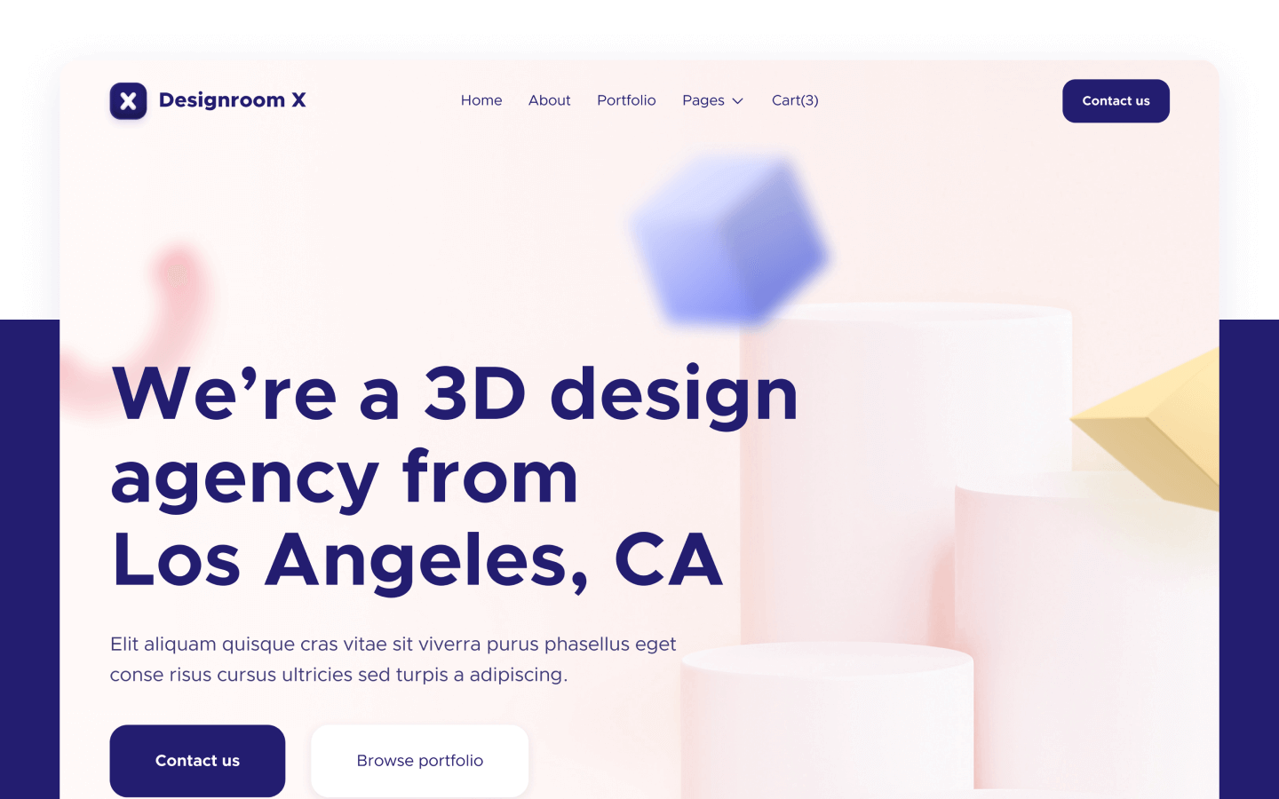 Designroom X - Agency HTML5 Responsive Website Template