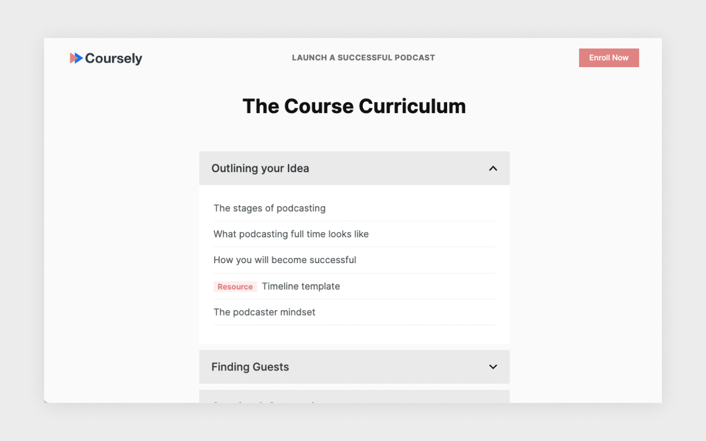 Coursely - Learning HTML5 Responsive Website Template