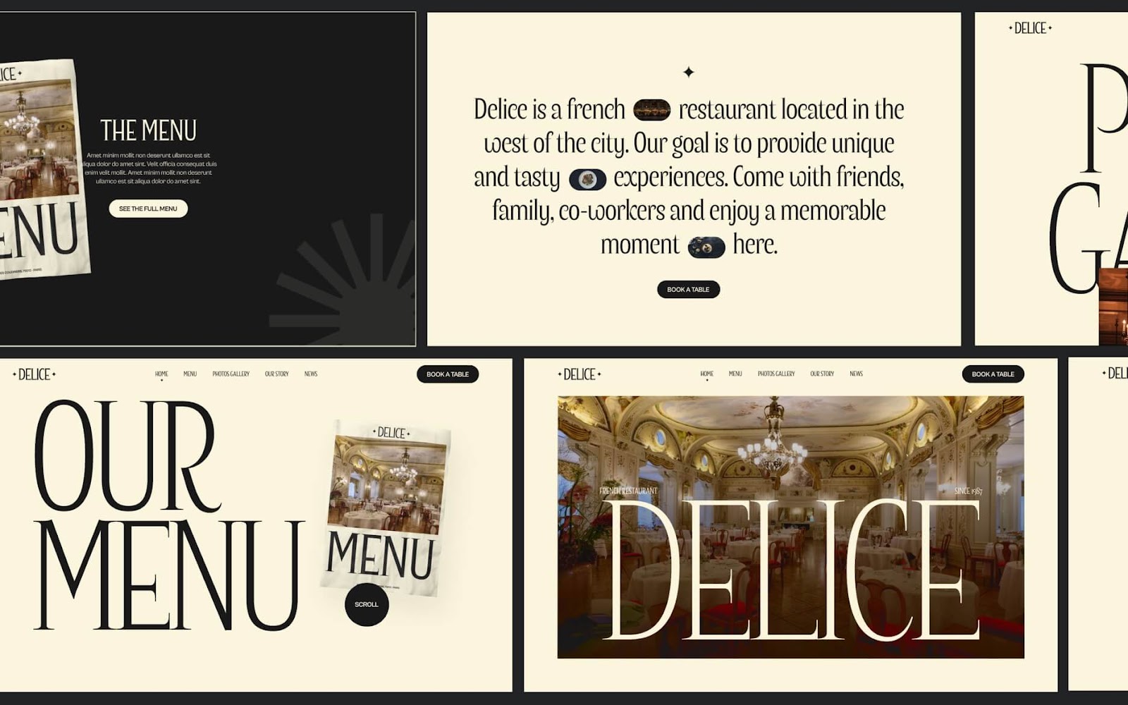 Delice - Restaurant HTML5 Responsive Website Template