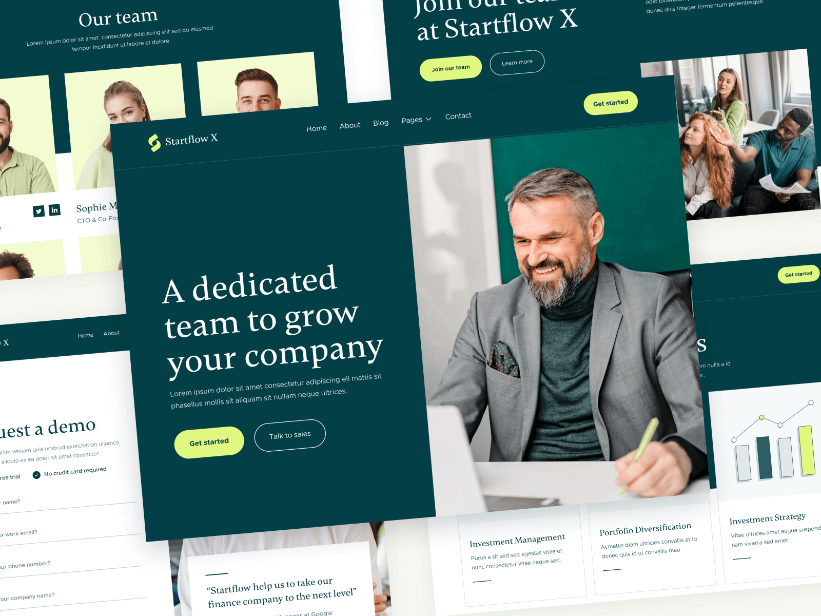 Startflow X - Startup HTML5 Responsive Website Template