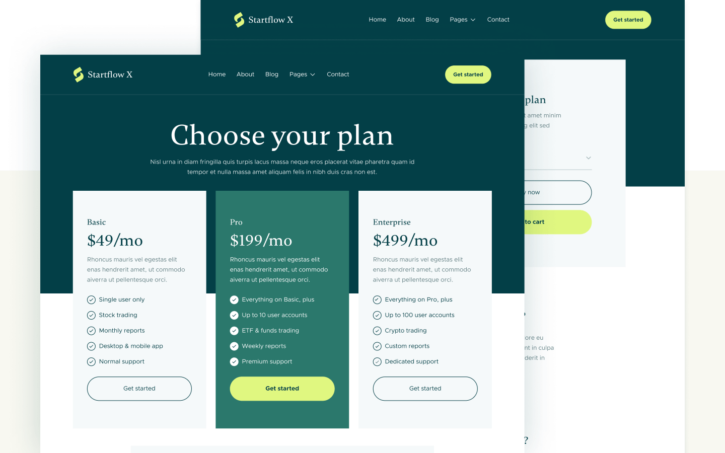 Startflow X - Startup HTML5 Responsive Website Template