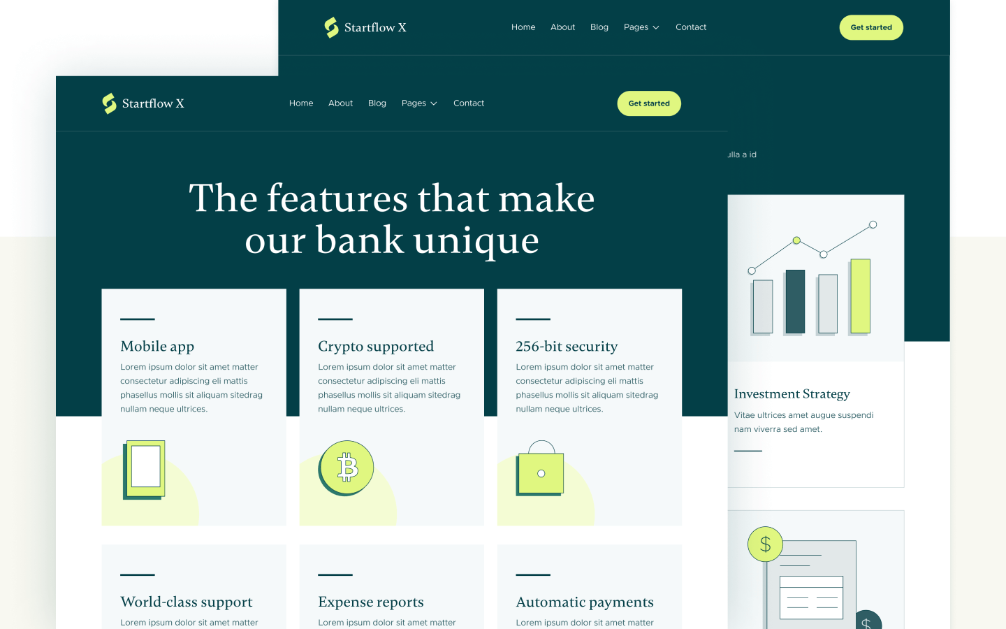 Startflow X - Startup HTML5 Responsive Website Template