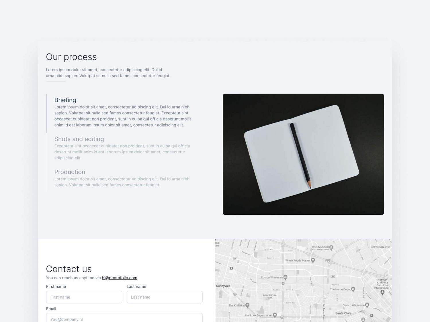 Photofolio - Photography HTML5 Responsive Website Template