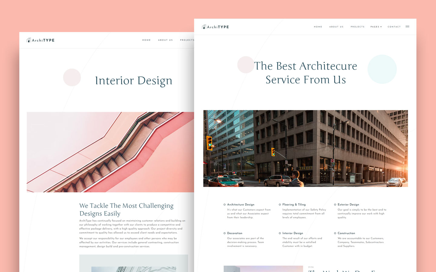 ArchiType - Architecture HTML5 Responsive Website Template