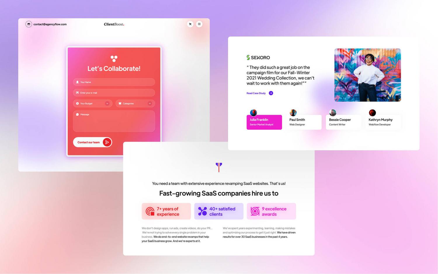 ClientBoost - Agency HTML5 Responsive Website Template