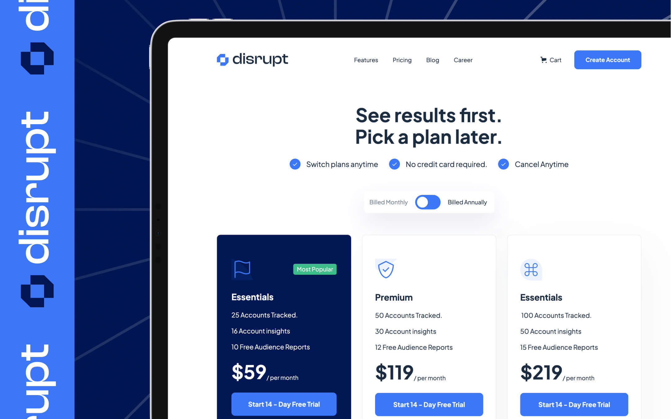 Disrupt - Startup HTML5 Responsive Website Template