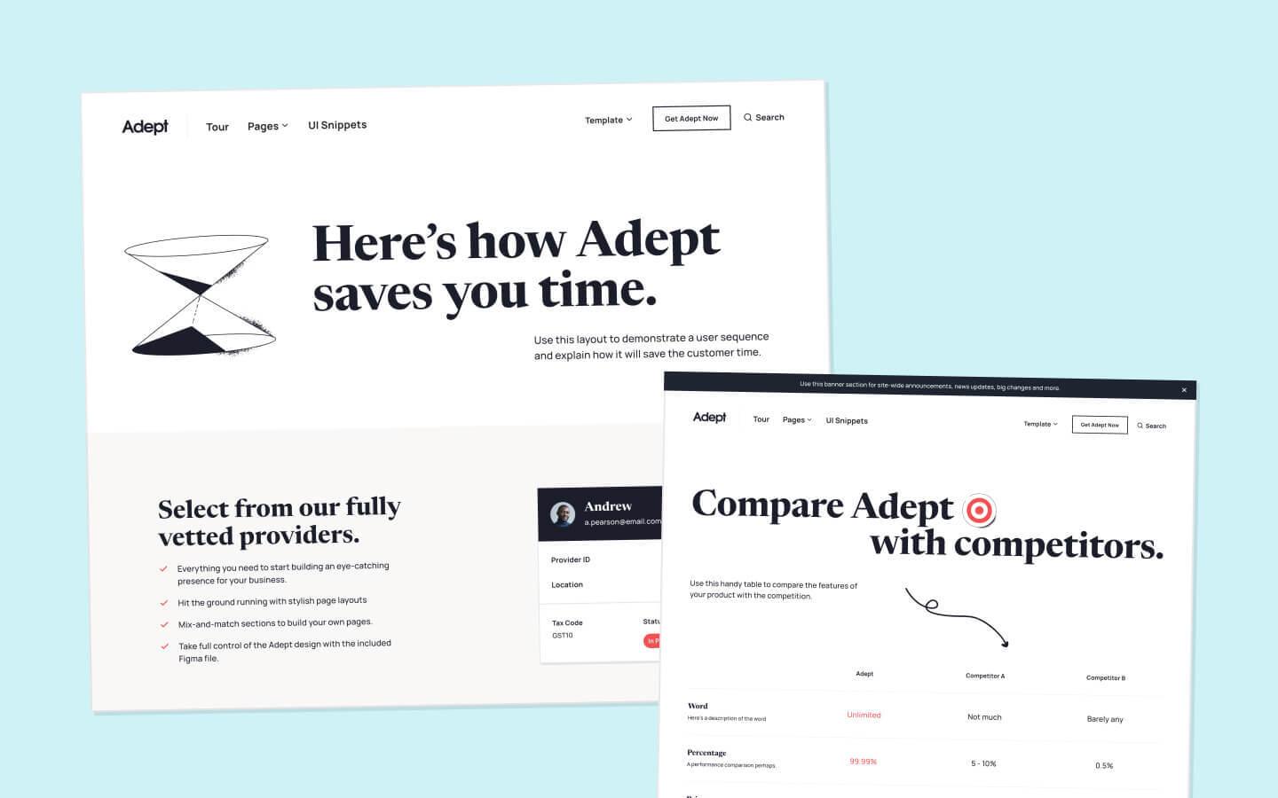 Adept - Startup HTML5 Responsive Website Template