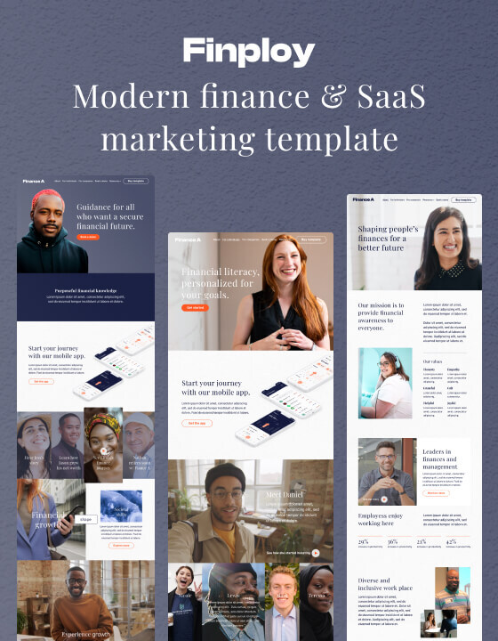 Finploy - Finance HTML5 Responsive Website Template