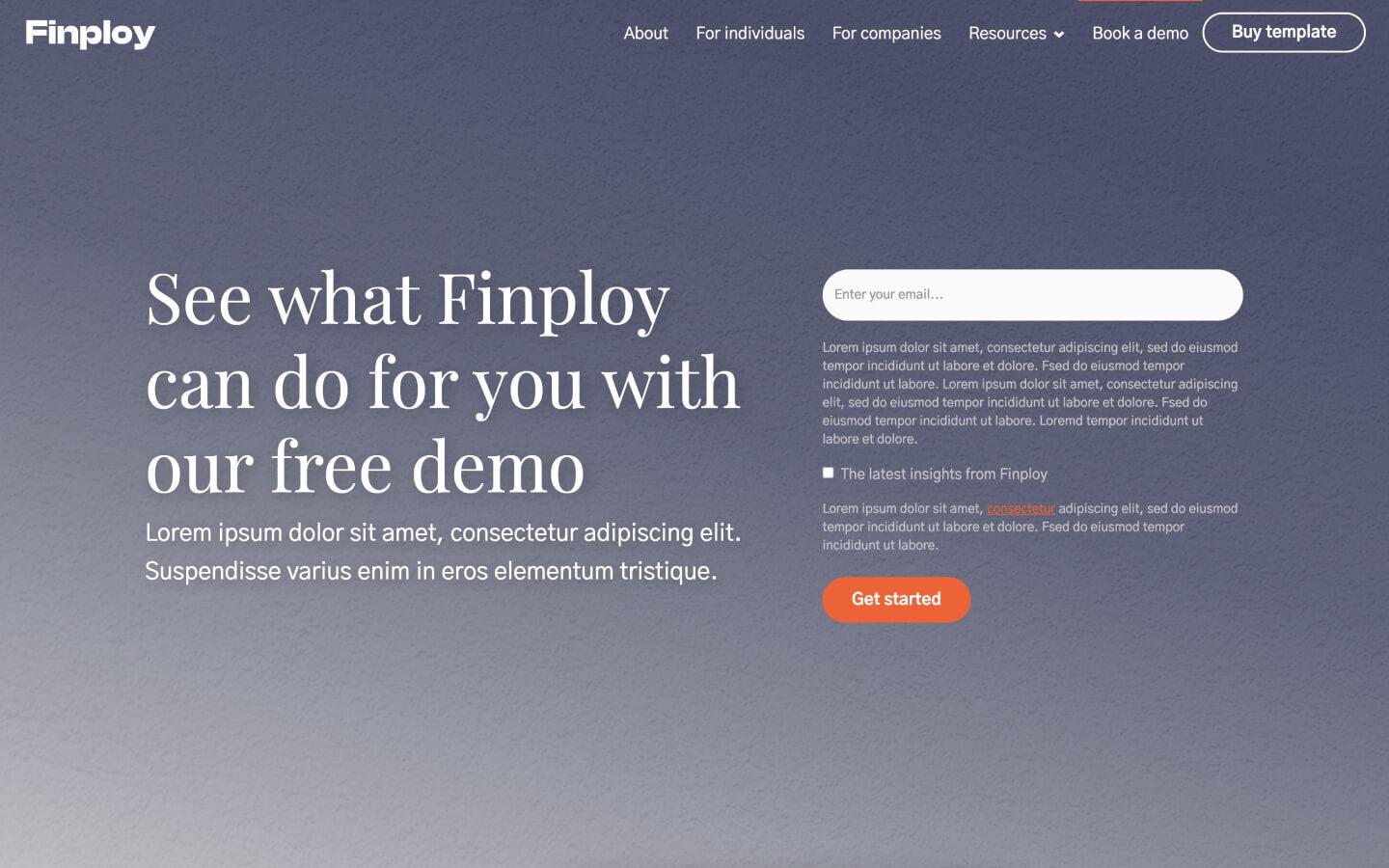 Finploy - Finance HTML5 Responsive Website Template