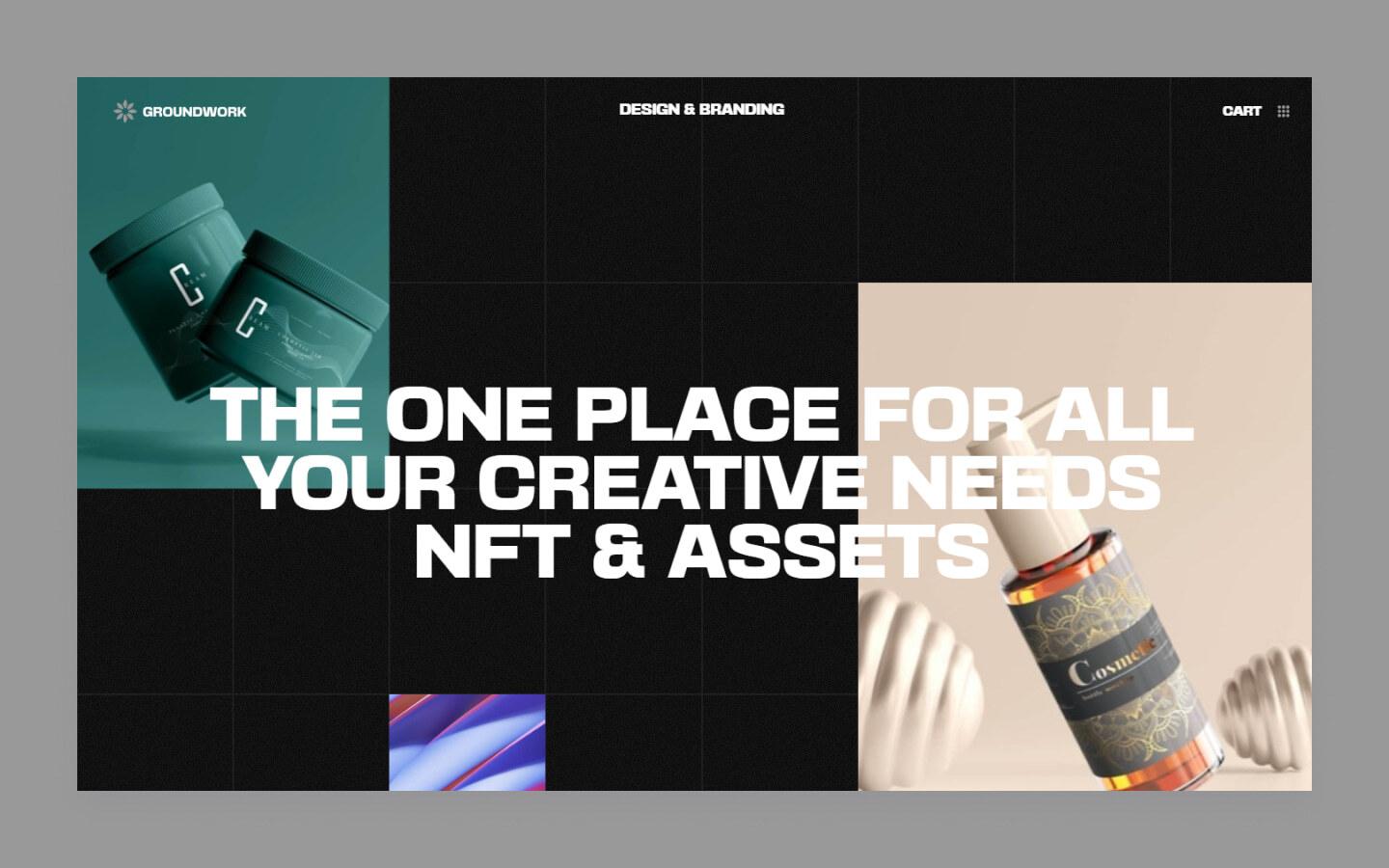 Groundwork (Dark) - Portfolio HTML5 Responsive Website Template