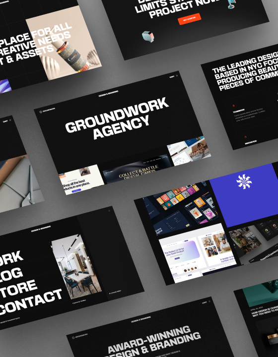 Groundwork (Dark) - Portfolio HTML5 Responsive Website Template