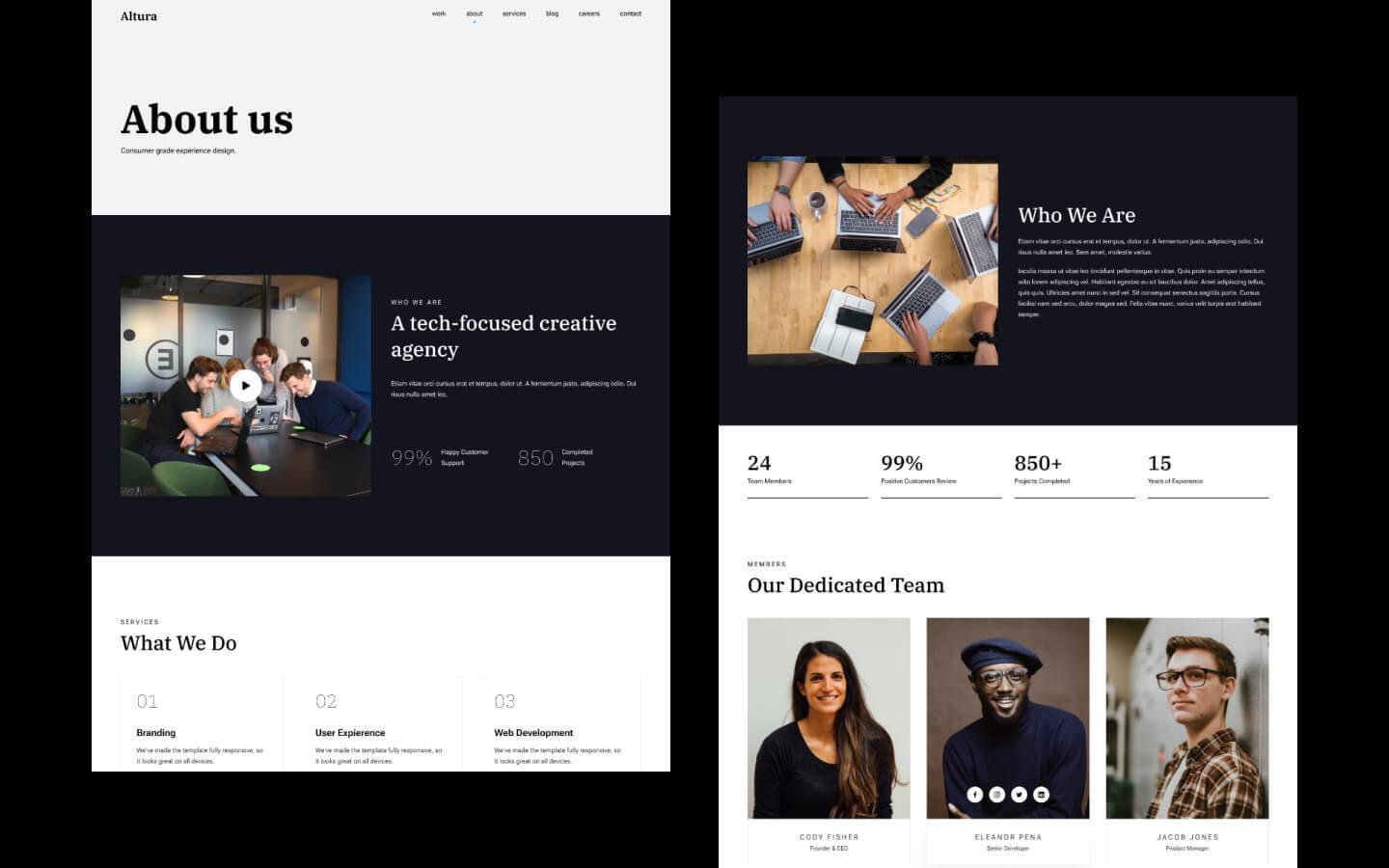 Altura - Agency HTML5 Responsive Website Template