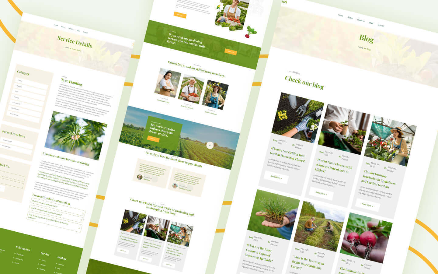 Farmzi - Agriculture HTML5 Responsive Website Template