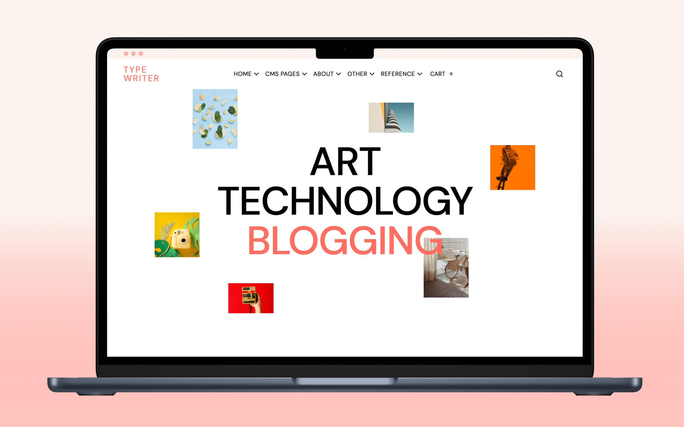 Typewriter - Technology HTML5 Responsive Website Template