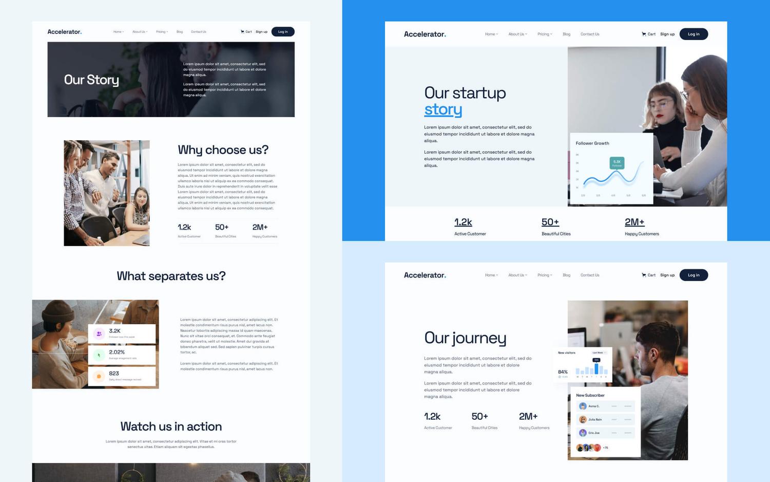 Accelerator - SaaS HTML5 Responsive Website Template