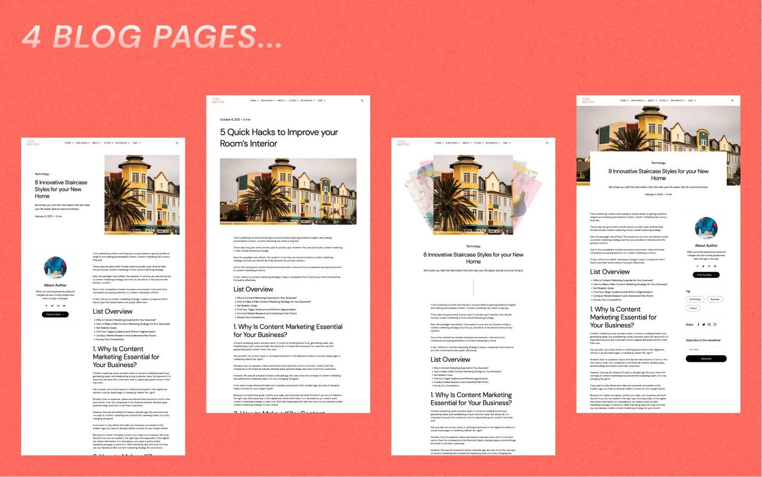 Typewriter - Technology HTML5 Responsive Website Template