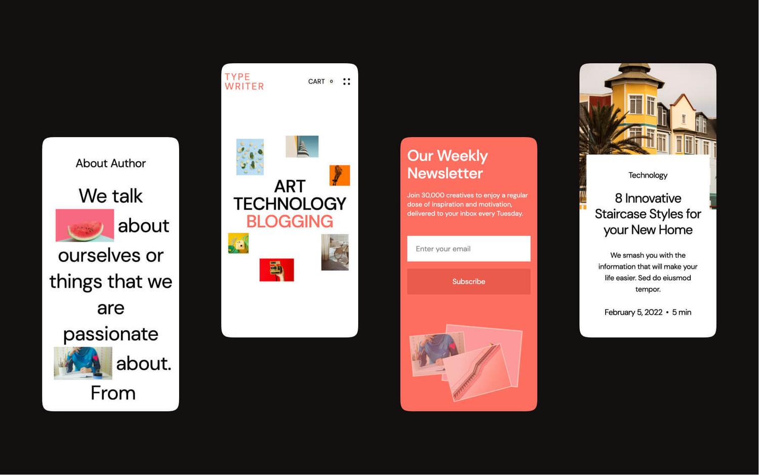 Typewriter - Technology HTML5 Responsive Website Template