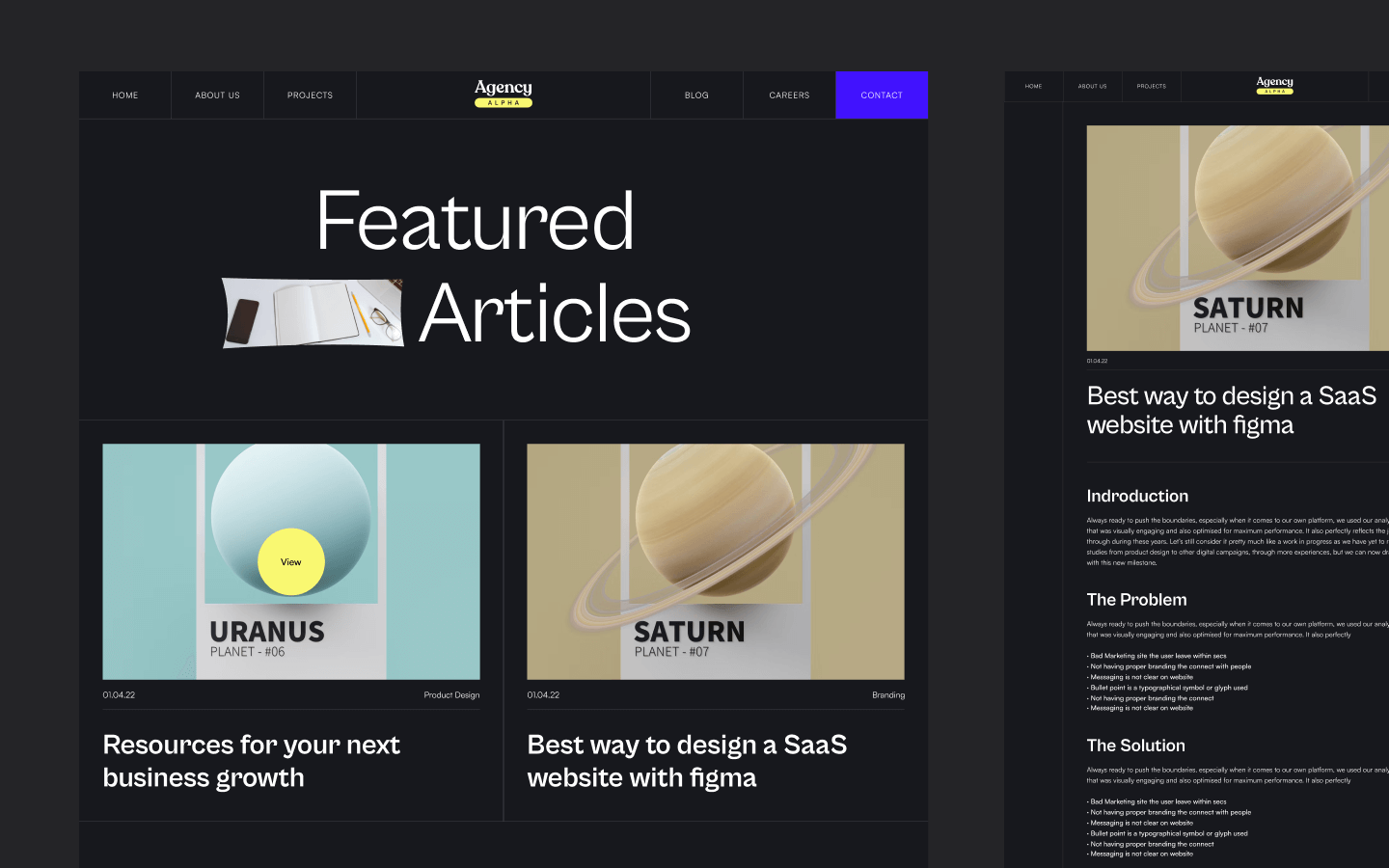 AlphaPro - Agency HTML5 Responsive Website Template