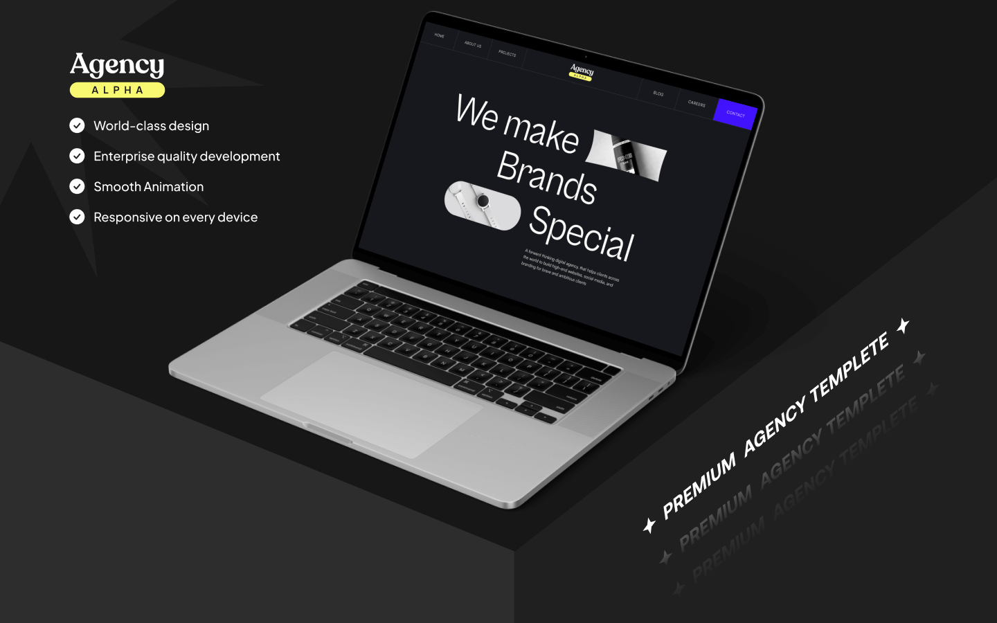 AlphaPro - Agency HTML5 Responsive Website Template