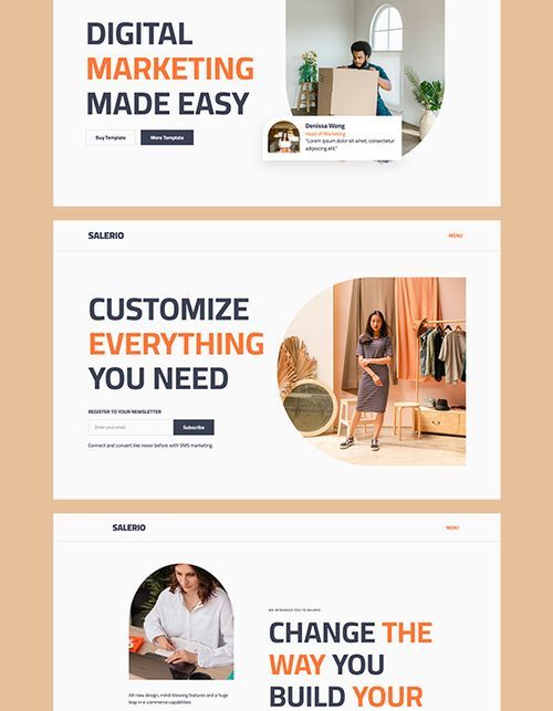 HTML5 responsive website templates | Webflow