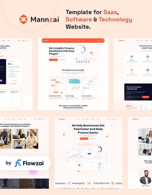 HTML5 responsive website templates | Webflow