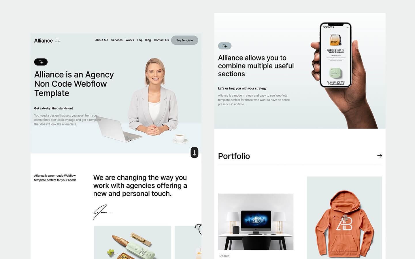 Alliance - Portfolio HTML5 Responsive Website Template