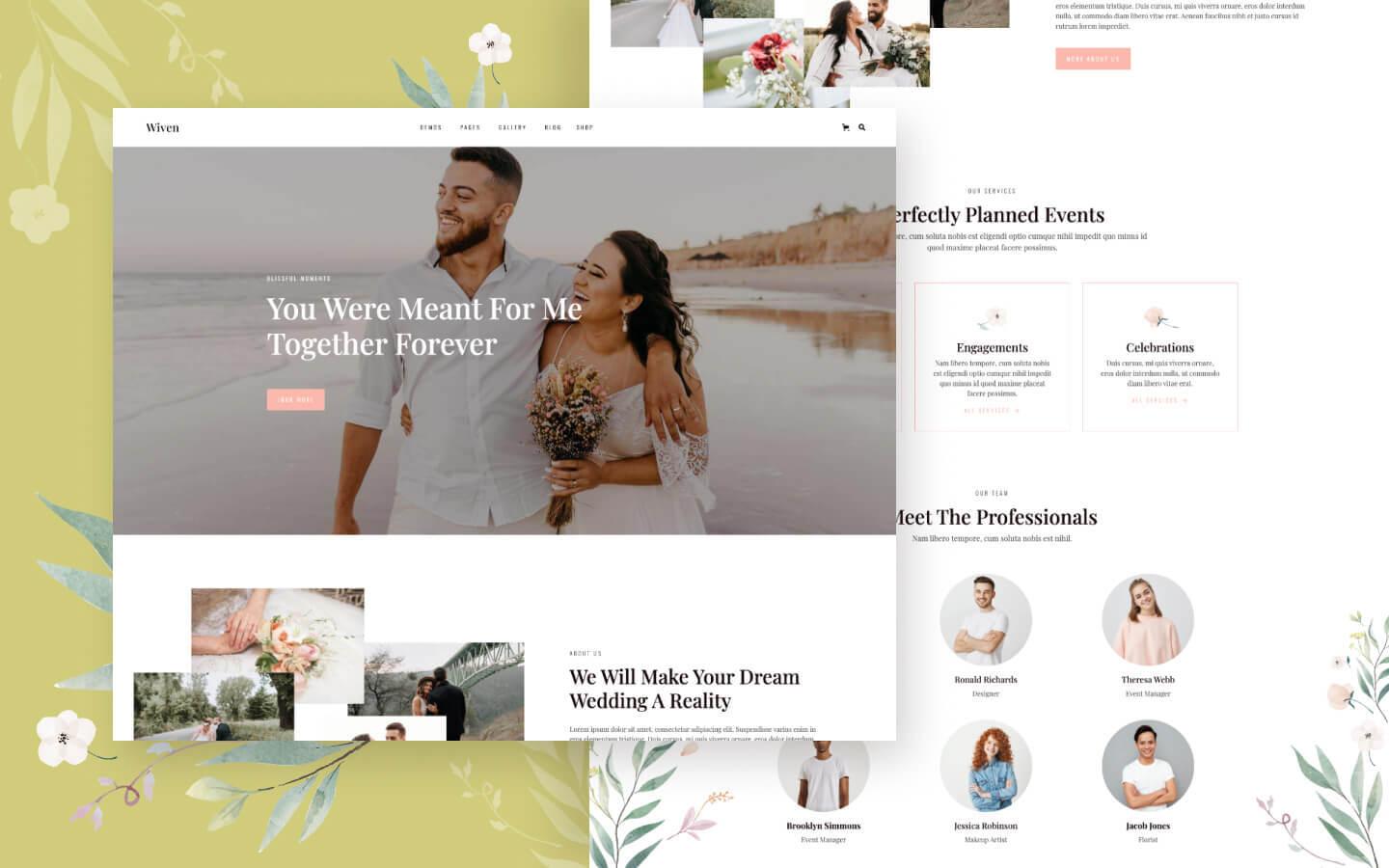 Wiven - Wedding HTML5 Responsive Website Template