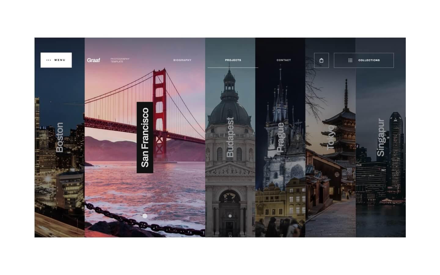 Graaf - Photography HTML5 Responsive Website Template