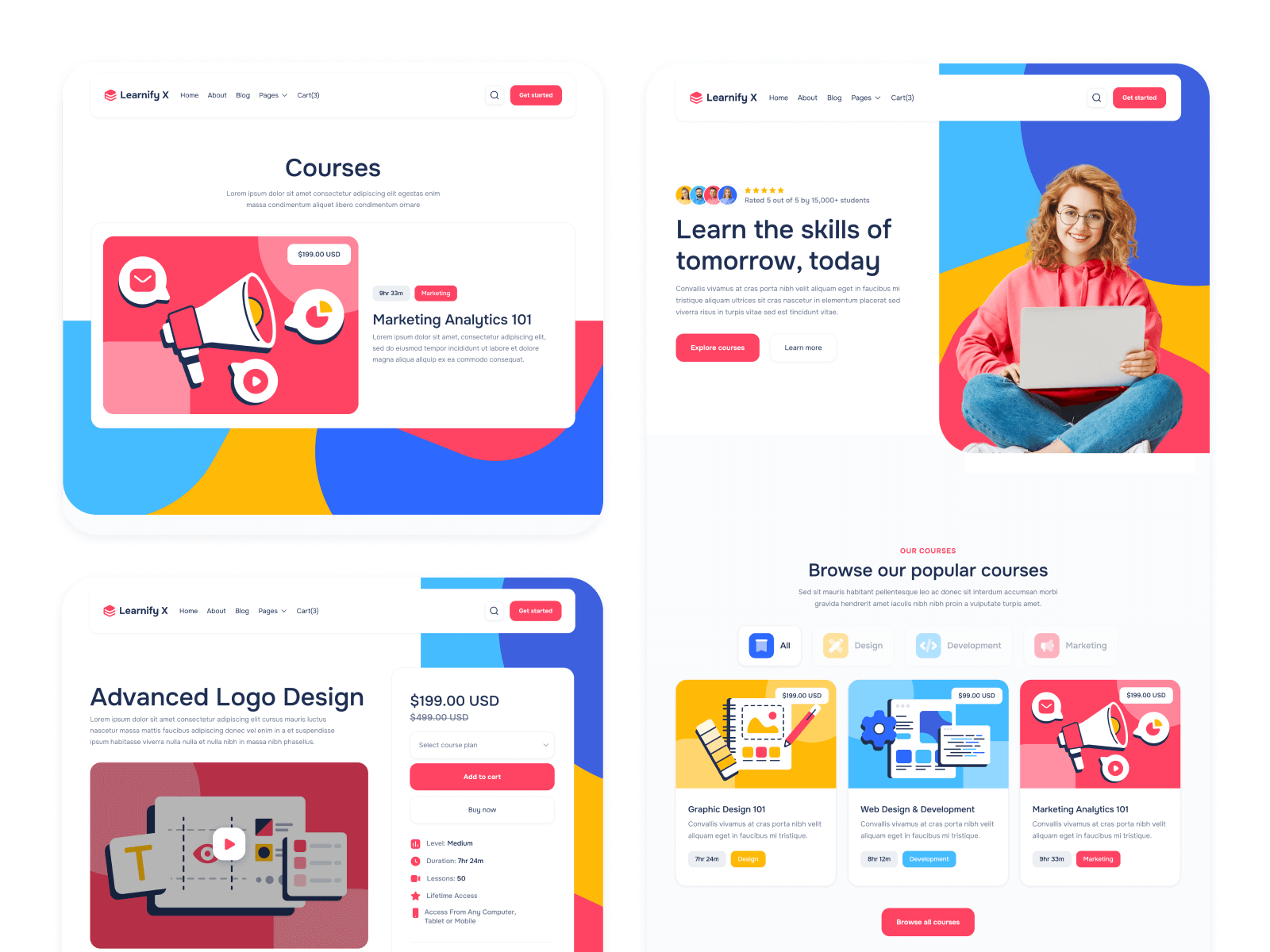 Learnify X - School HTML5 Responsive Website Template