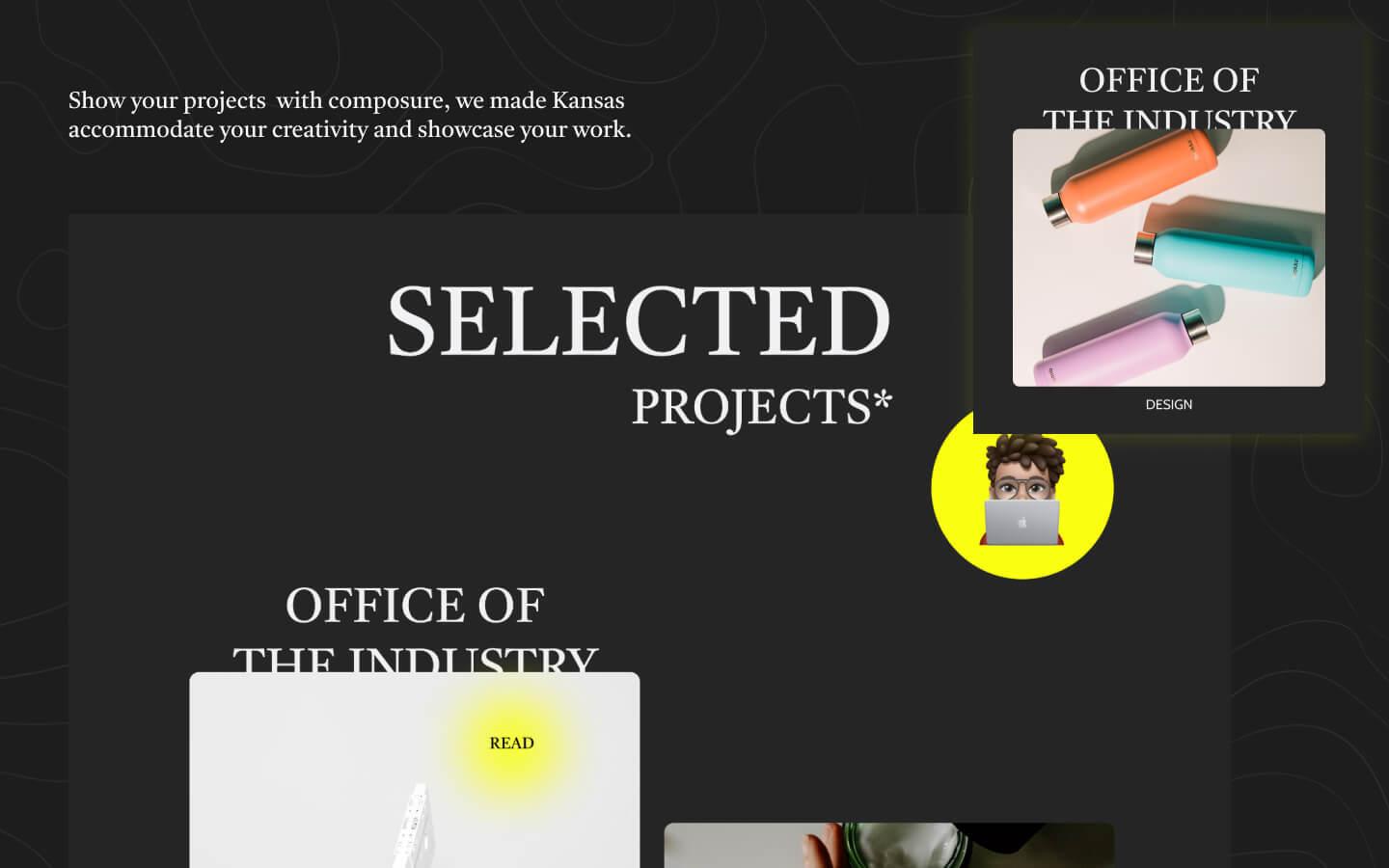 Kansas - Portfolio HTML5 Responsive Website Template