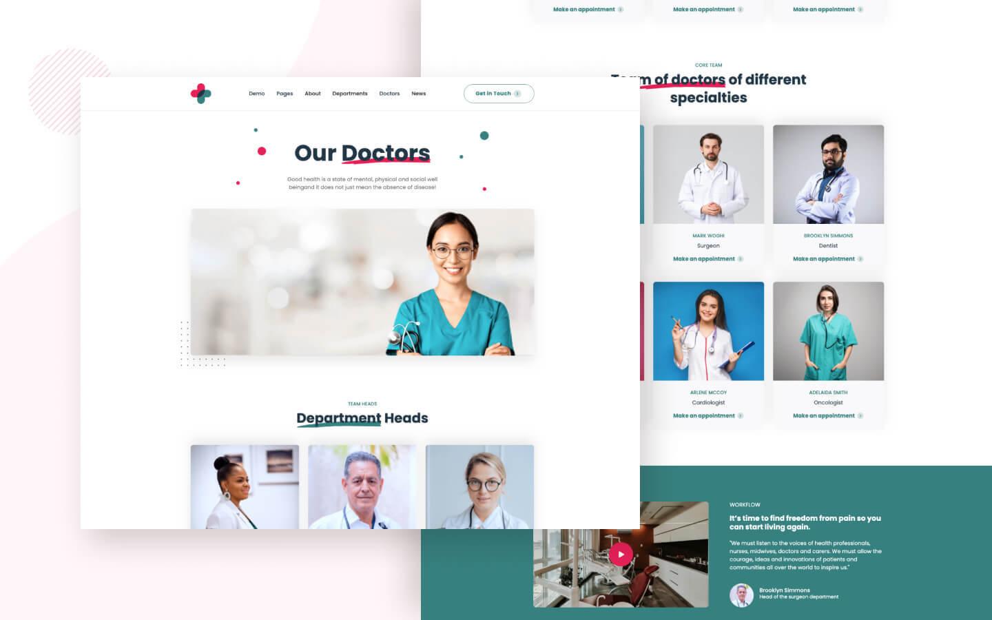 Medic 128 - Health HTML5 Responsive Website Template