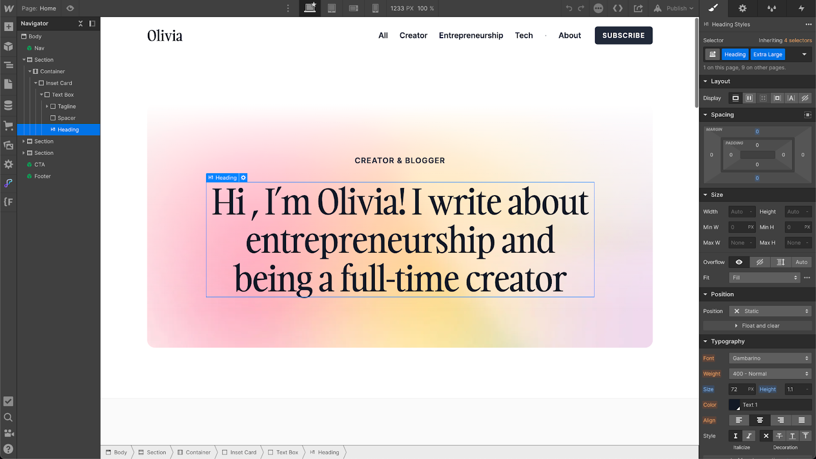 Blogger - Technology HTML5 Responsive Website Template