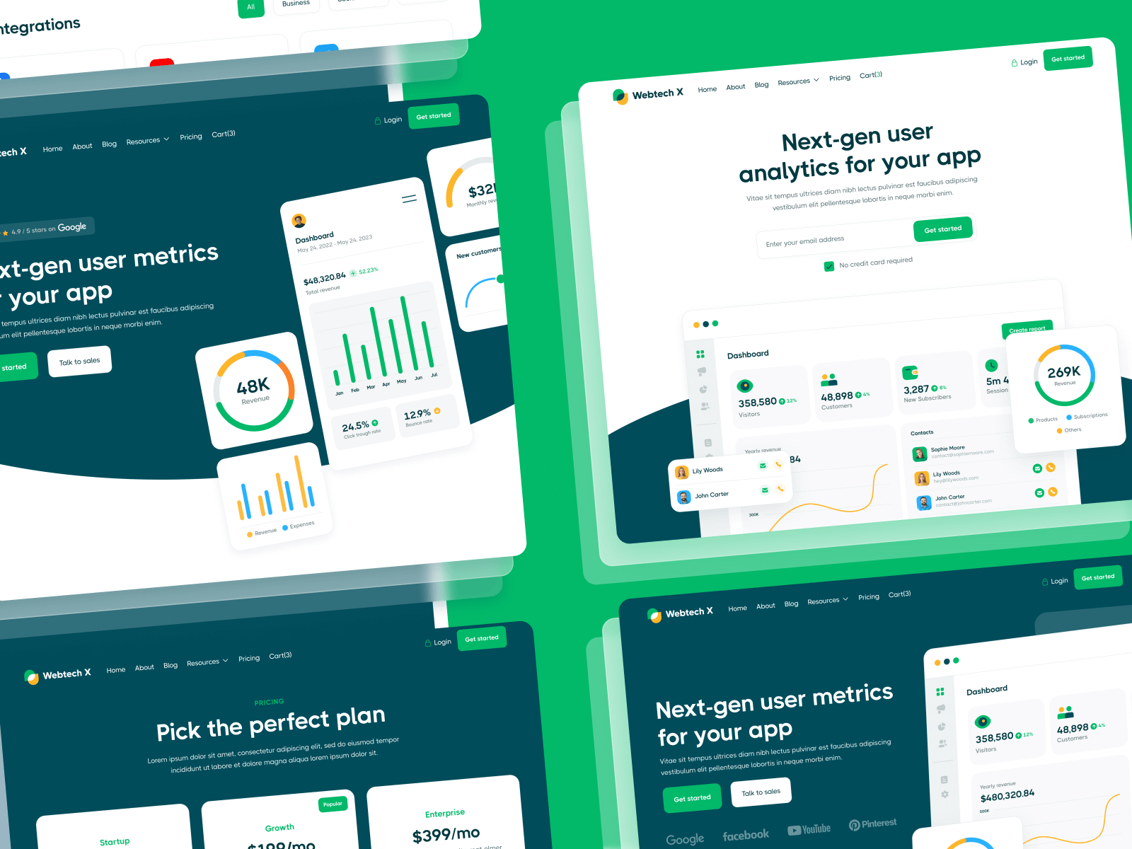 Webtech X - SaaS HTML5 Responsive Website Template