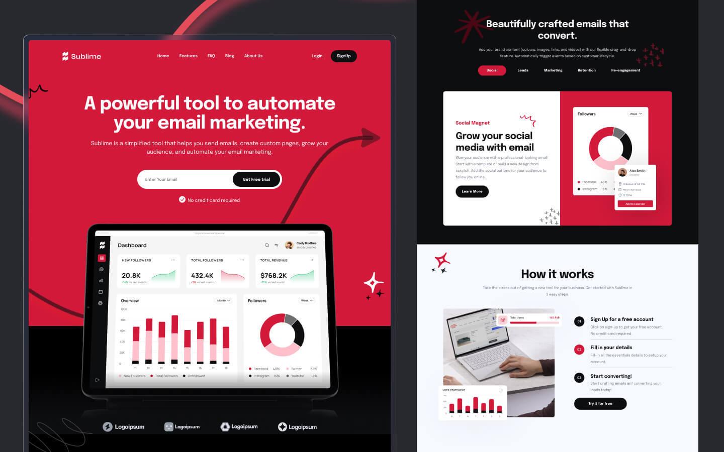 Sublime - Startup HTML5 Responsive Website Template